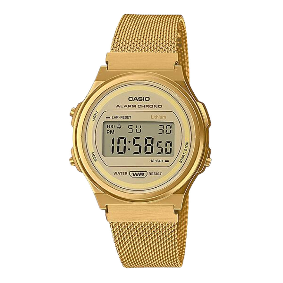 Reloj Casio Modelo A171WEMG-9A Diseño Vintage