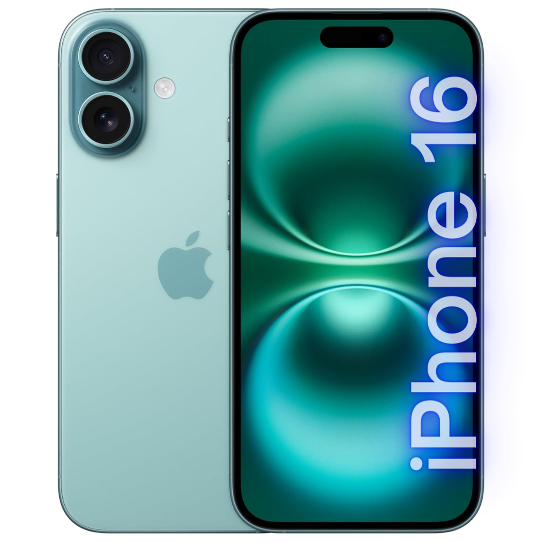 Celular iPhone 16 128GB Turquesa - Puerto SIM